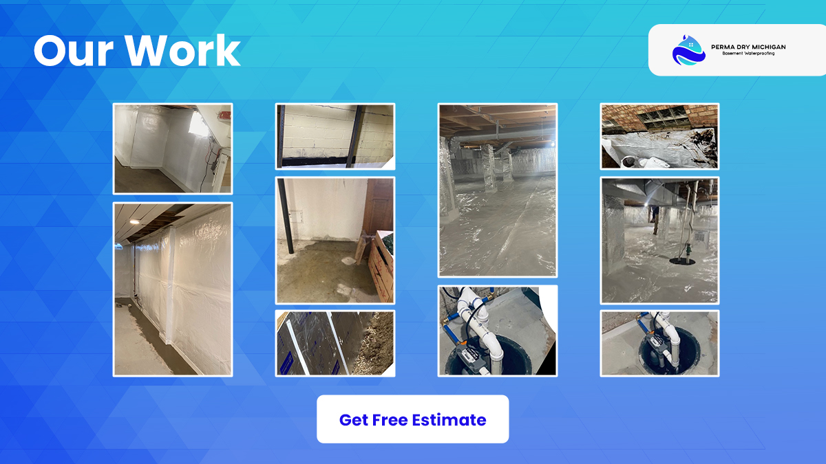 Michigan Basement Waterproofing | Our Work